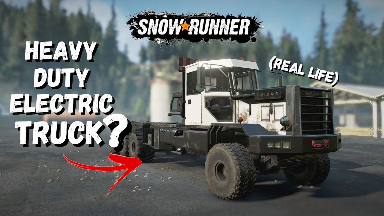 Edison Motors L750 Mod | SnowRunner PS4 Mods - YouTube