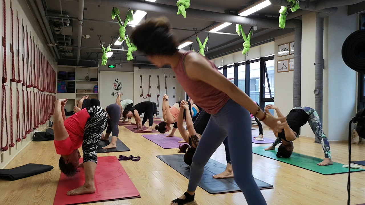 Rocket yoga flow by Chinese teacher part-3 - YouTube