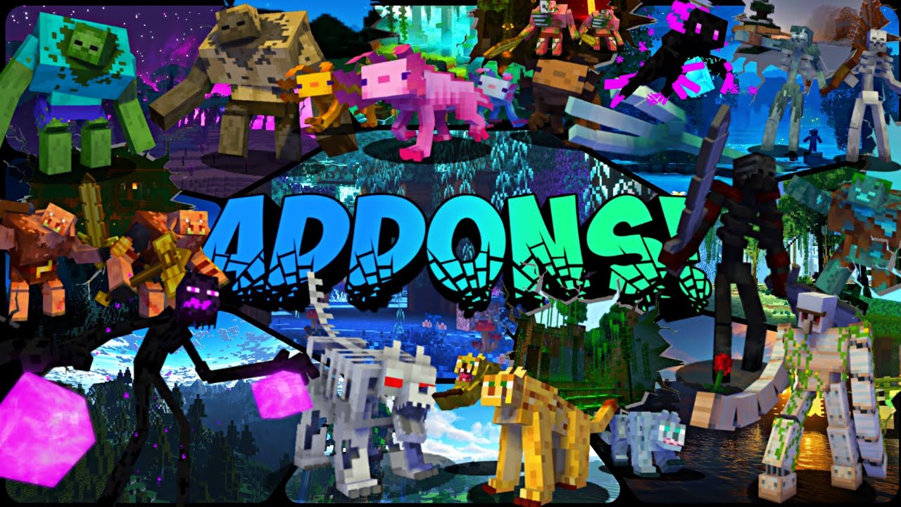 🔥EL MEJOR ADDON/MOD DE CREATURAS MUTANTES PARA MINECRAFT PE 1.19🔥 - YouTube