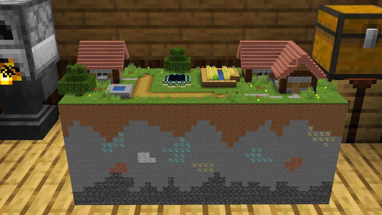 Minecraft, But the World is Tiny... - YouTube
