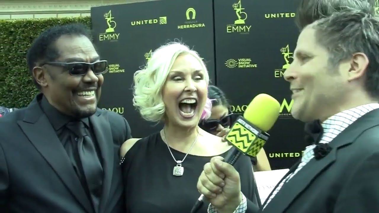 James and Lissa Reynolds at the 2018 Daytime Emmy Awards Red Carpet ...