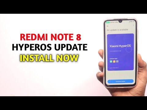 Redmi Note 8 HyperOS Update Install Now | Without PC ! - YouTube