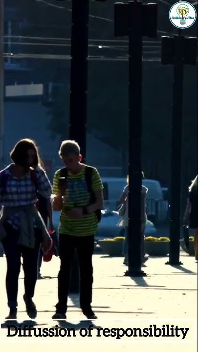 #shorts #short #shortvideo Diffusion of responsibility | Bystander ...
