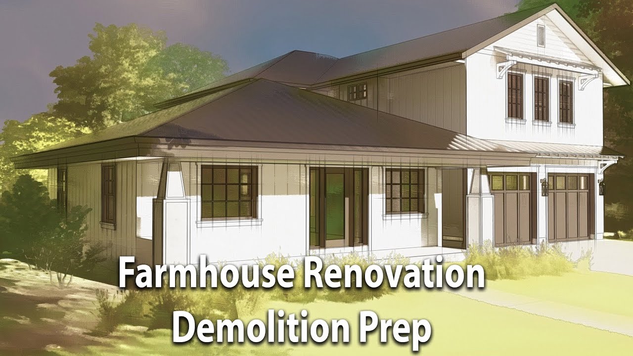 Ready For Demolition | Farmhouse Renovation Episode 22 - YouTube