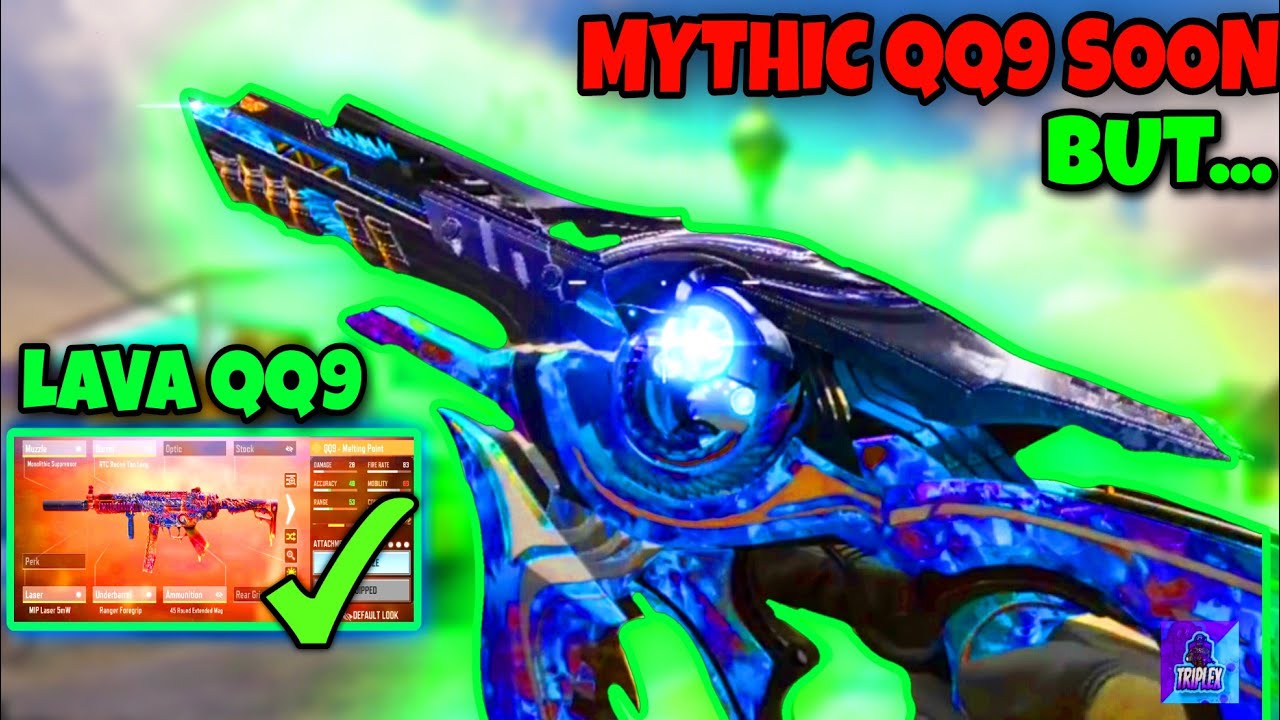 Mythic QQ9 is coming SOON but this lava QQ9 gunsmith is INSANE - YouTube