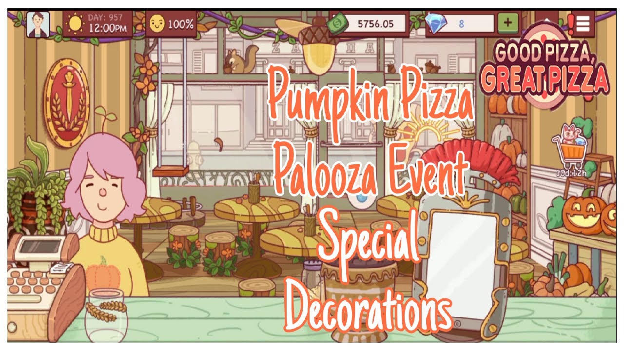 Pumpkin Pizza Palooza - Autumn Event Special Decorations - Good Pizza ...