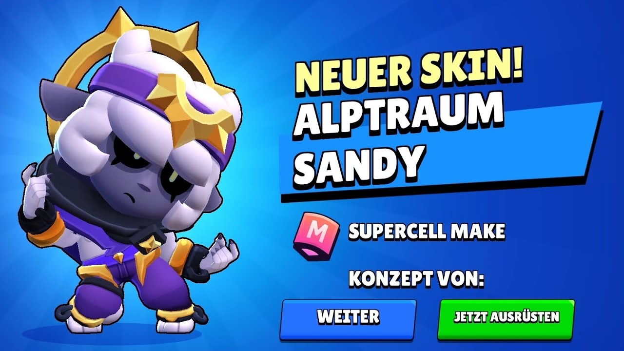 Alptraum Sandy (Brawl Stars) - YouTube