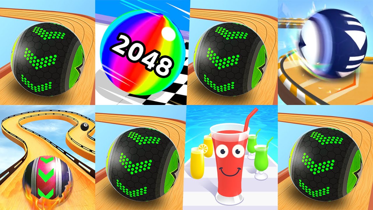 Going Balls Vs Sky Rolling Ball 3D, Rolling Ball Sky Escape, Juice Run ...
