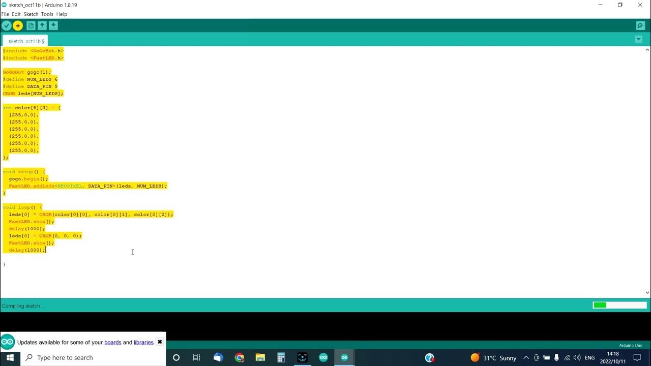 GoGoBot Educational Robot Software Blockly@rduino - YouTube