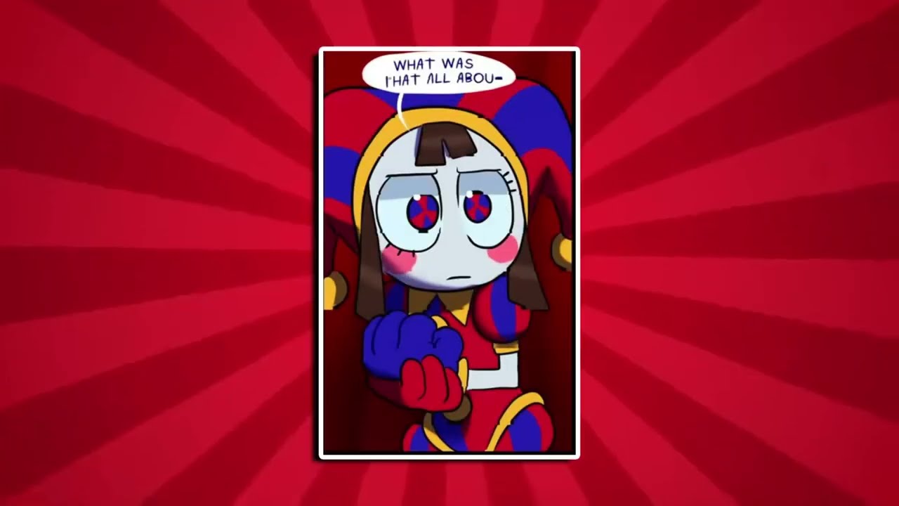 Pomni And Jaxs First Kiss The Amazing Digital Circus 18 Comic Dub Youtube