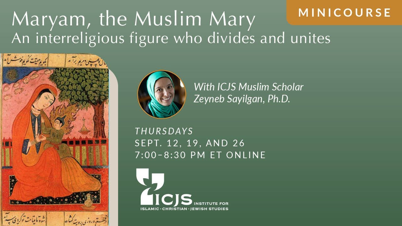Maryam, the Muslim Mary: Session 1 - YouTube
