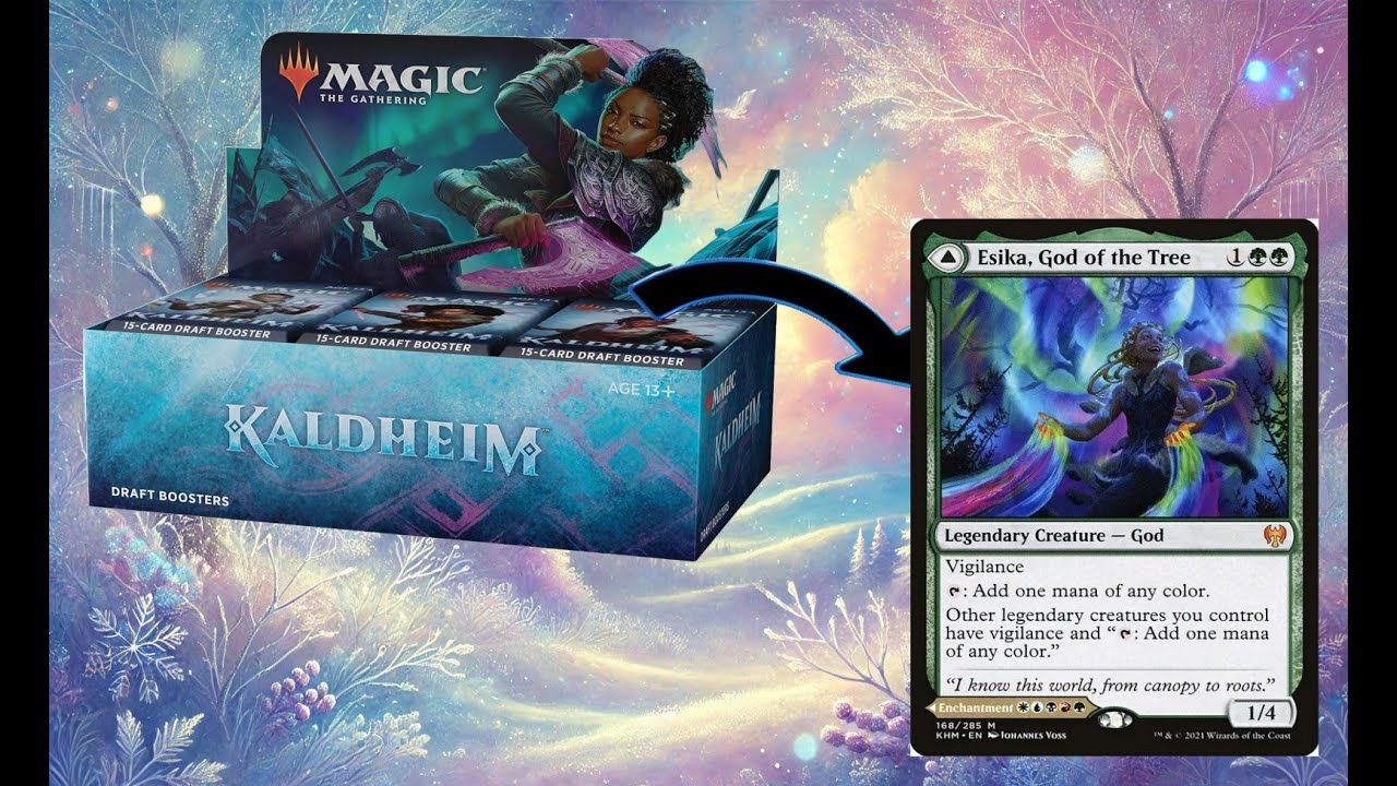 5 Color Draft from a Kaldheim box | Commander Raids Deck Building - YouTube