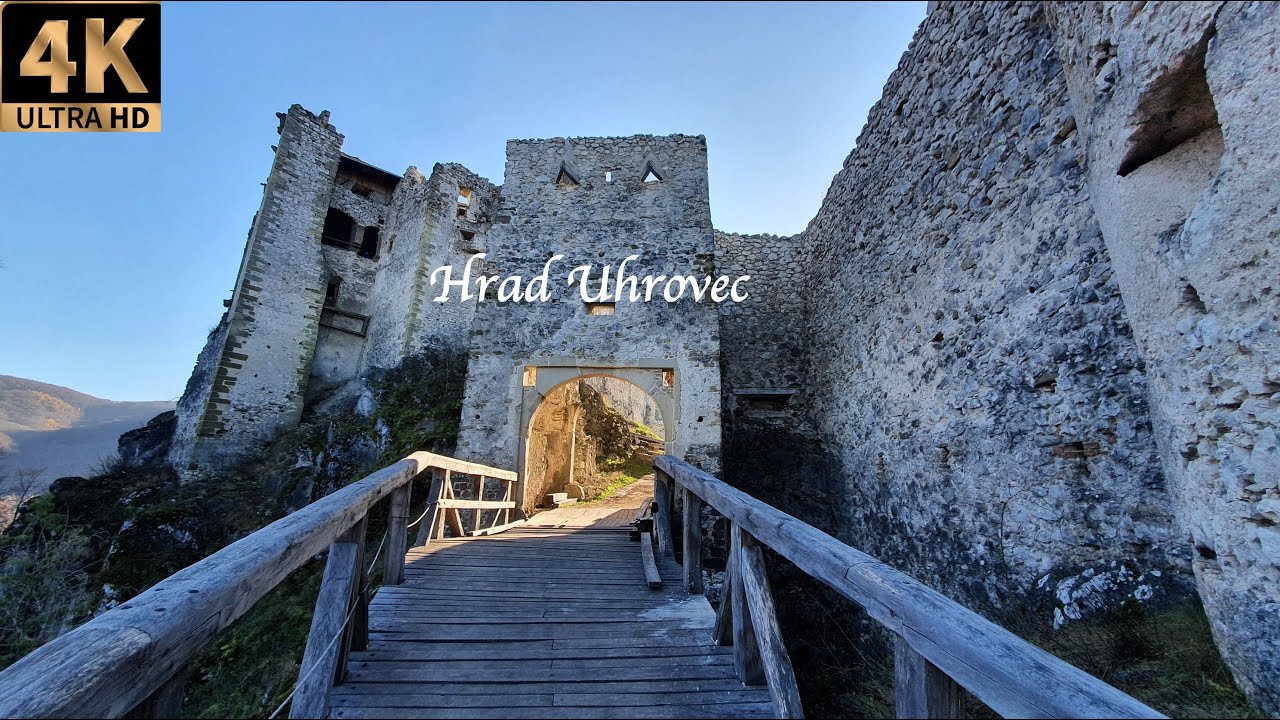 Hrad Uhrovec 4K - YouTube