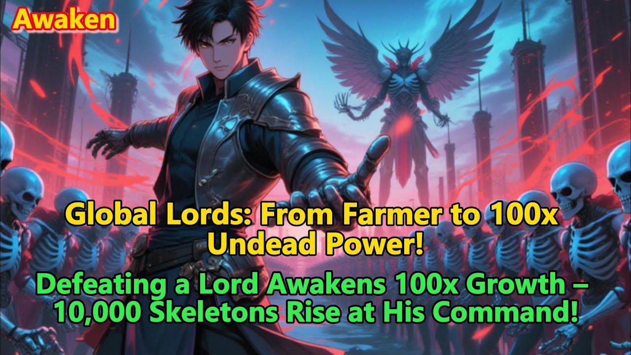From Farmer to 100x Undead Power! He Summons Ten Thousand Skeletons to ...