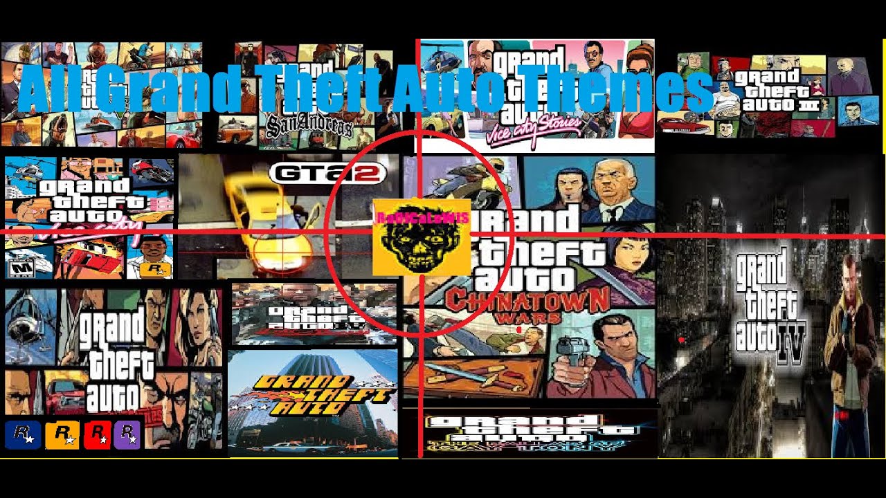 ALL GTA THEME SONGS (1997 - 2016) DLC'S NOT INCLUDED! PLEASE READ ...