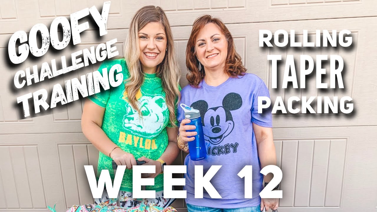 GOOFY CHALLENGE TRAINING | WEEK 12 | TAPER AND RACE PREP - YouTube