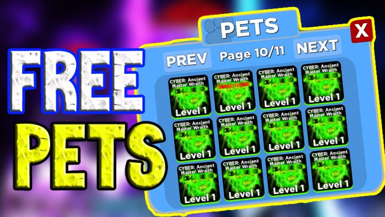 NINJA LEGENDS LIVE PETS GIVEAWAY - YouTube