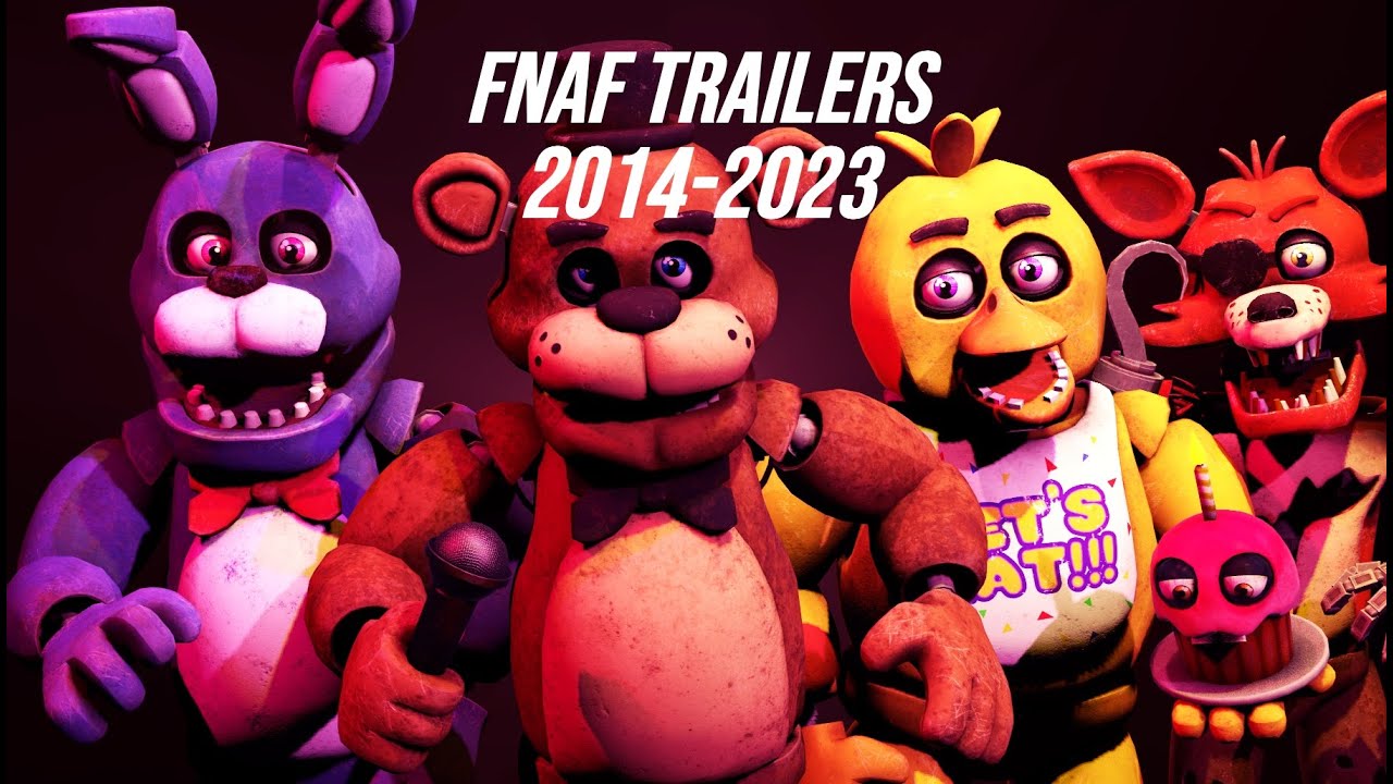 The Evolution of FNAF: All Trailers (2014-2023) - YouTube