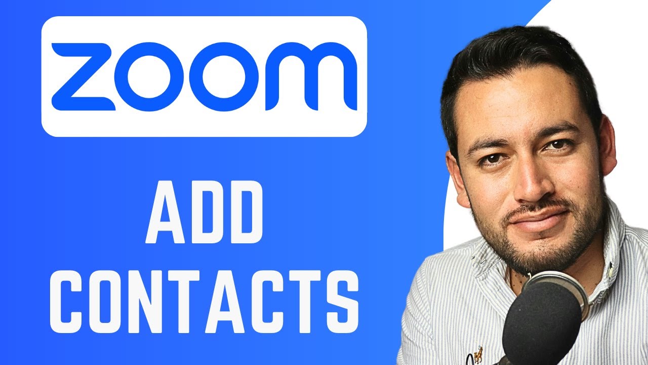 How To Add Contacts in Zoom | Invite friends | Zoom Tutorial - YouTube