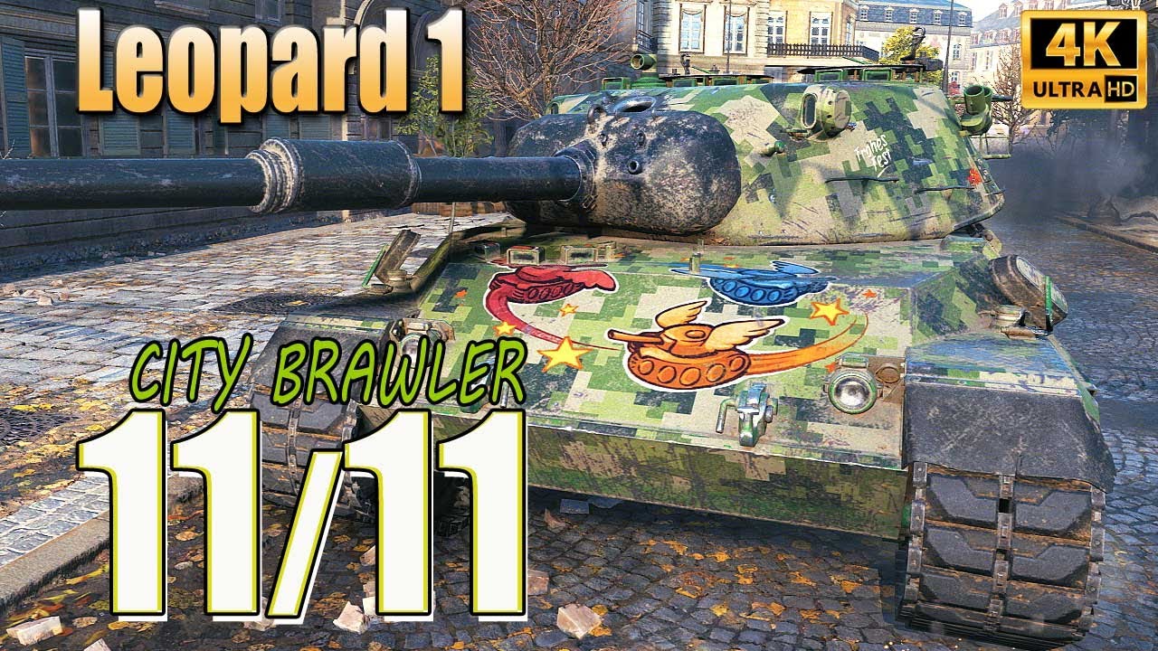 Leopard 1: Offensive fighter 11/11 - World of Tanks - YouTube