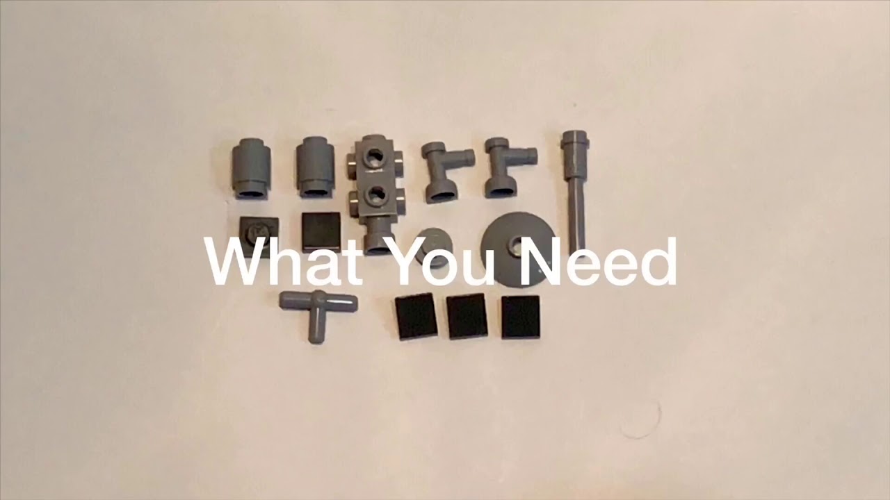Easy Build LEGO Turret - JG Productions - YouTube