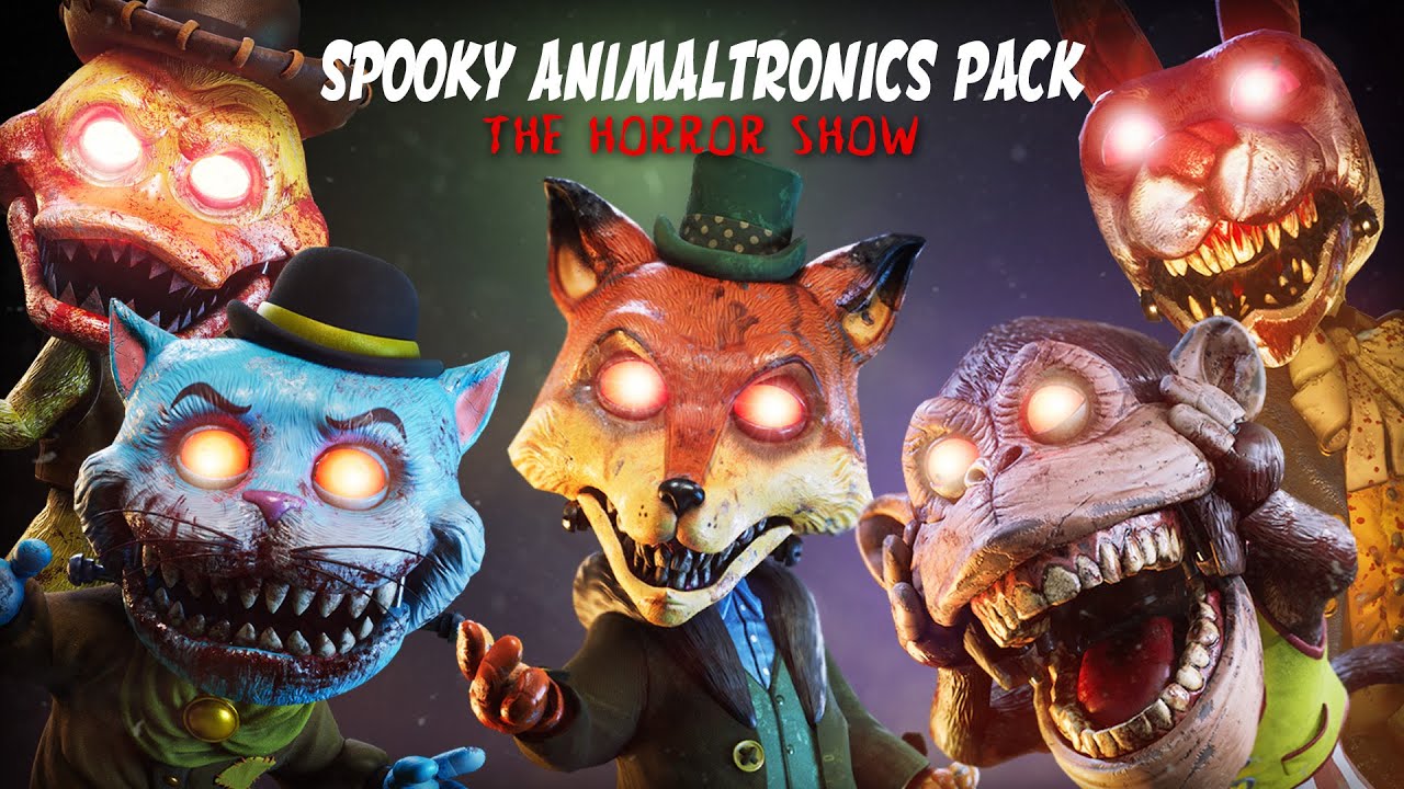 Spooky Animaltronics Pack - Animation Overview - YouTube