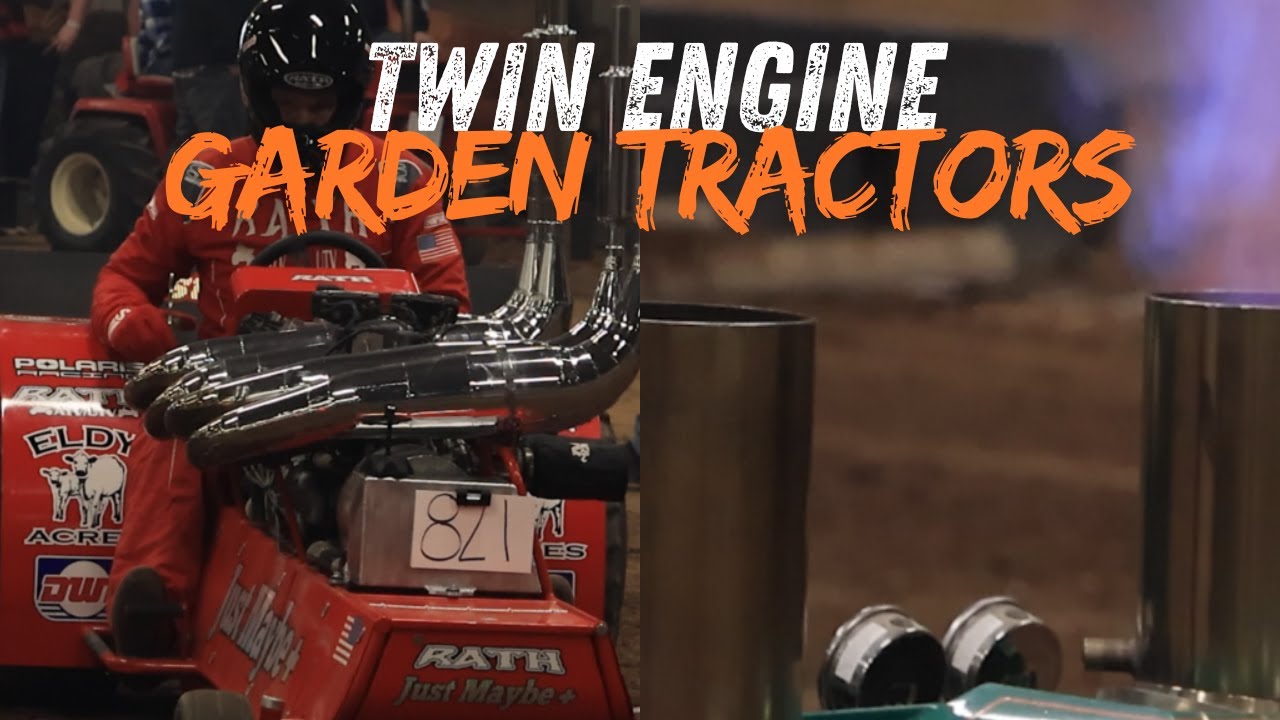 Twin Engine Garden Tractors! - YouTube