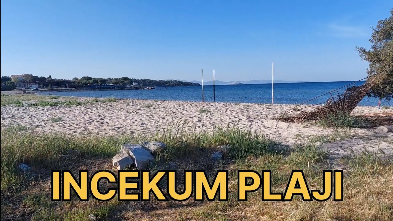 İnce kum Plajı / kamp ve karavan için harika bir yer. Didim Akbük ...