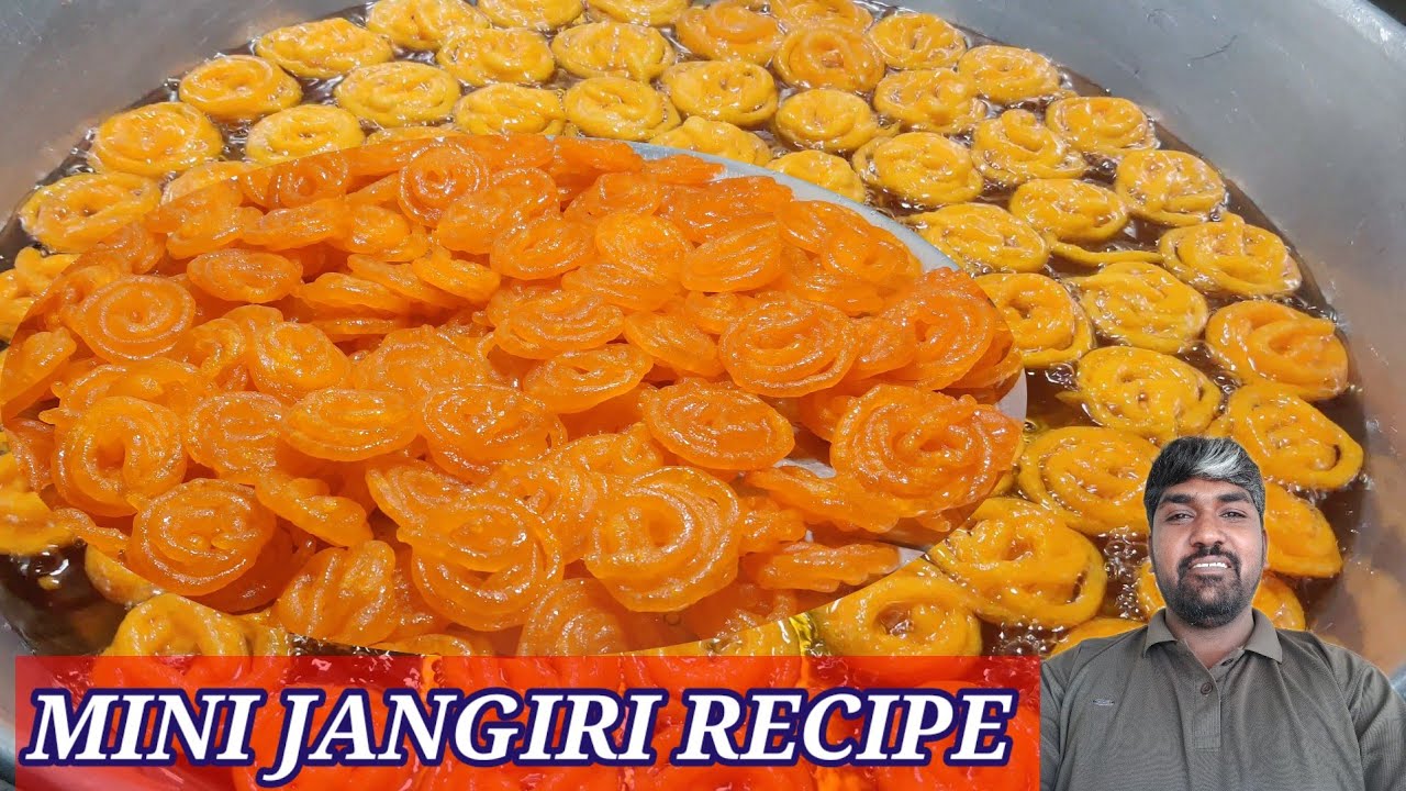 MINI JANGIRI | Jangiri Sweet Recipe in Tamil | Sweet Recipe - YouTube