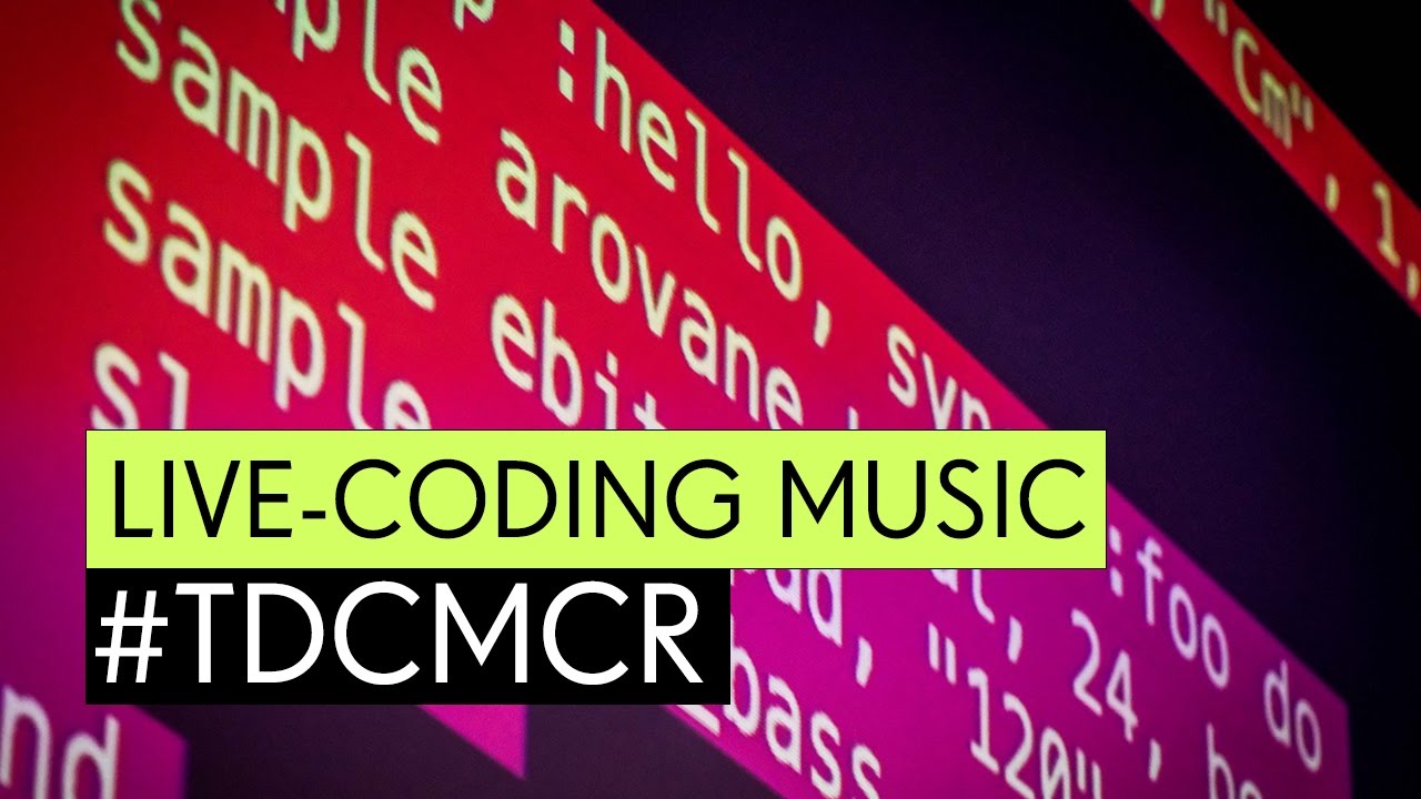 Live-Coding Music w/ Sonic Pi - Sam Aaron - YouTube