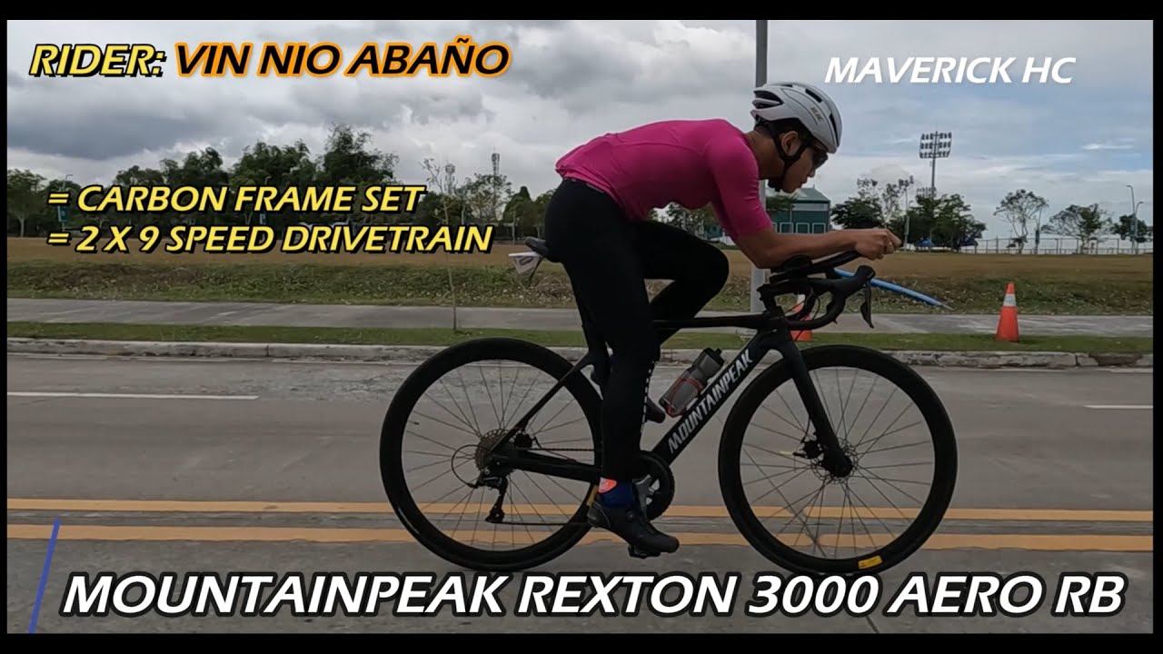 MOUNTAINPEAK REXTON 3000 Aero RB with Aerobars ni Vin Nio Abaño - YouTube