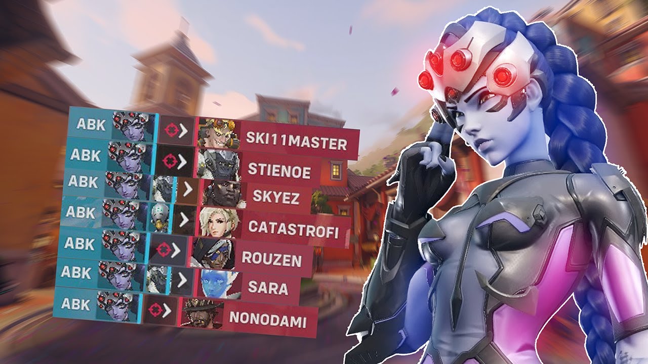 Destroying everyone as Widowmaker in Overwatch 2 - YouTube