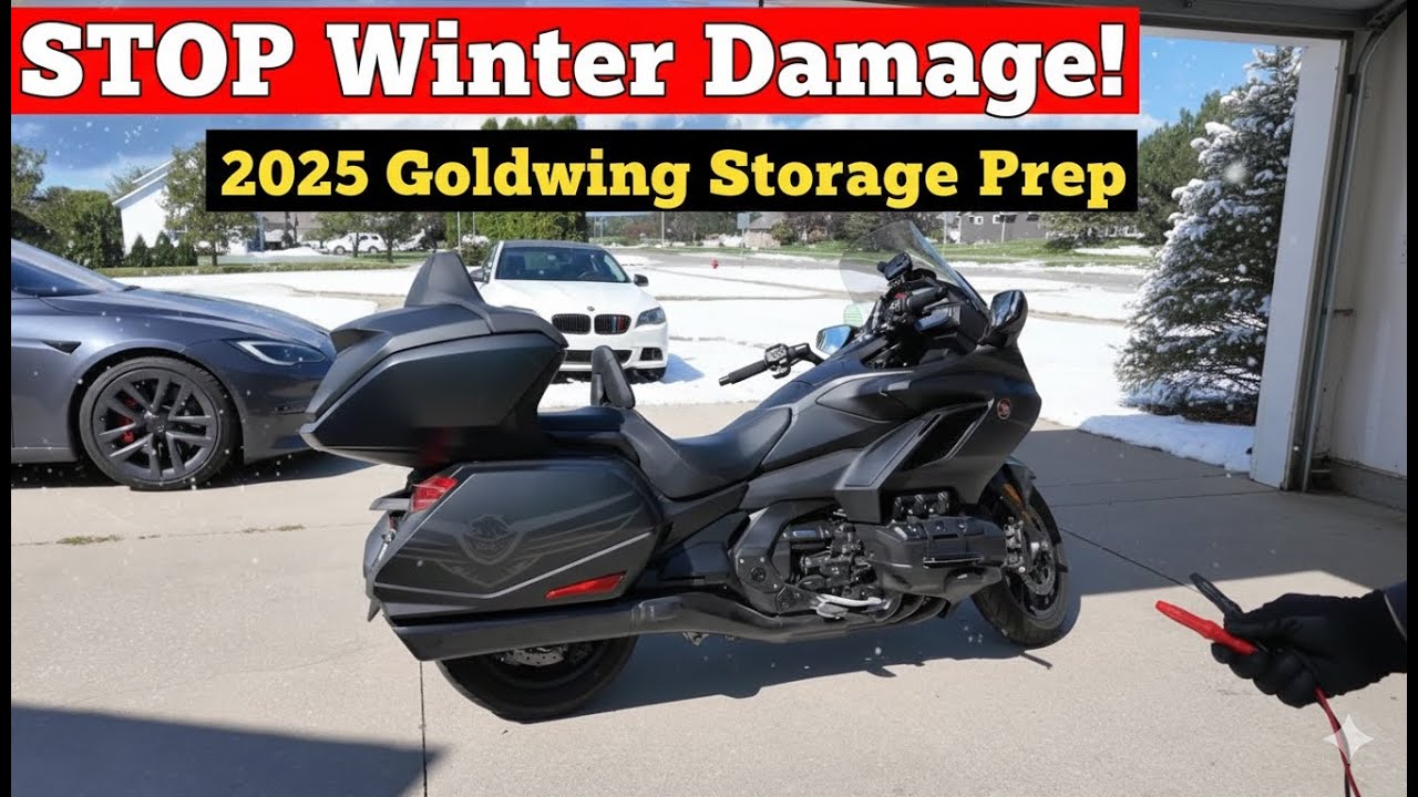 STOP Winter Damage! Ultimate 2025 Goldwing Storage Prep (Must Watch ...
