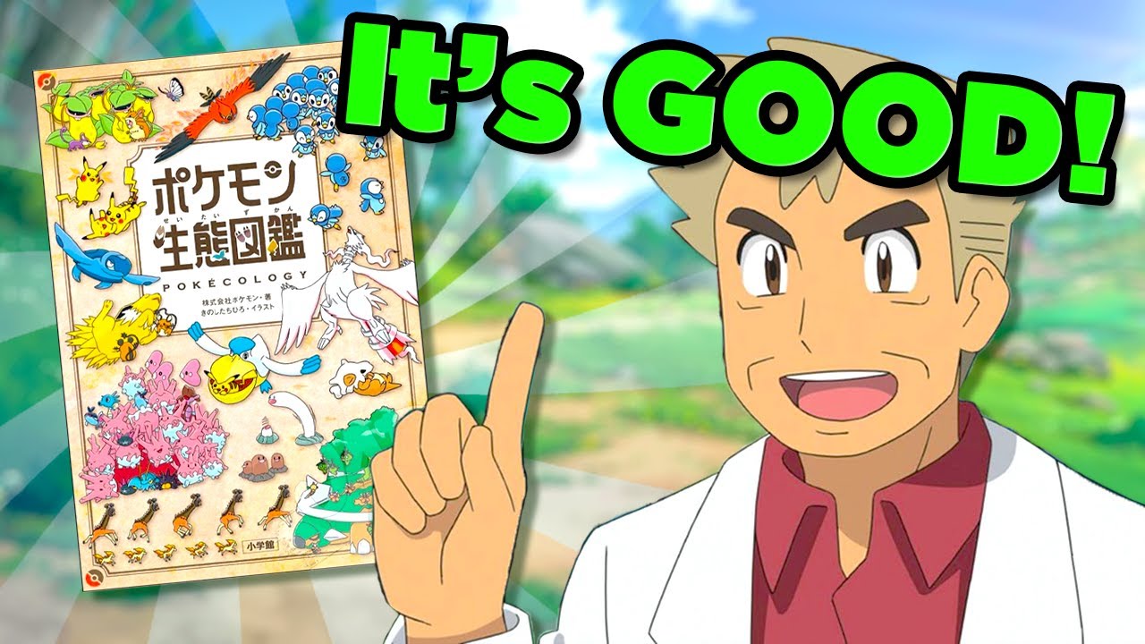 I Translated the OFFICIAL Pokemon Ecology book! I love it! - YouTube