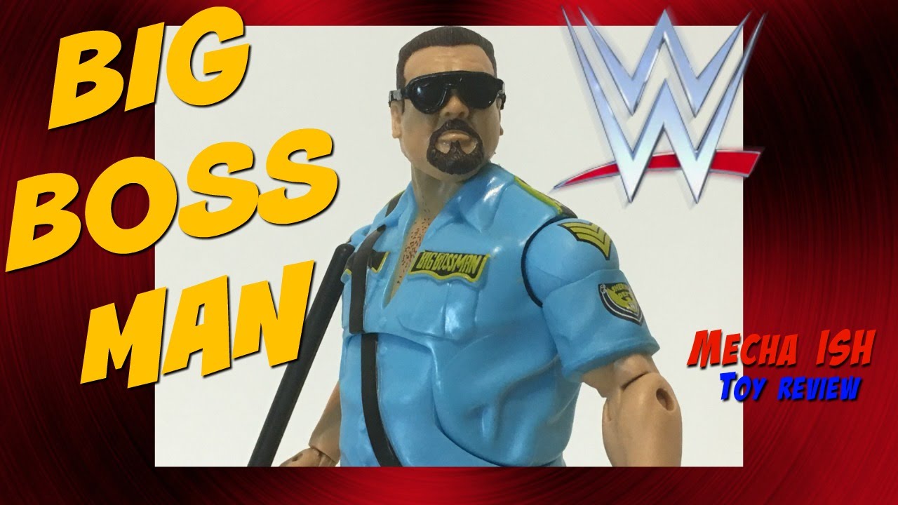WWE Elite Collection Network Spotlight BIG BOSS MAN Action Figure Toy ...