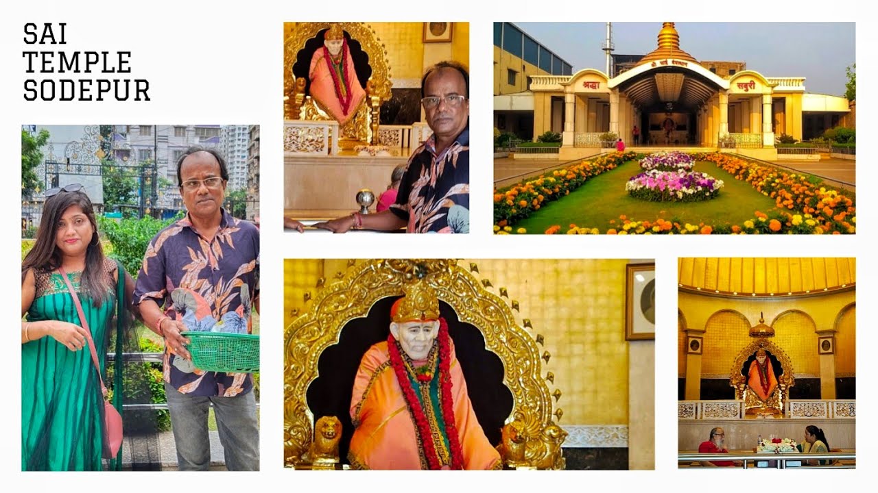Visiting a wonderful temple at sodepur| Sai Baba Temple Sodepur| Pure ...