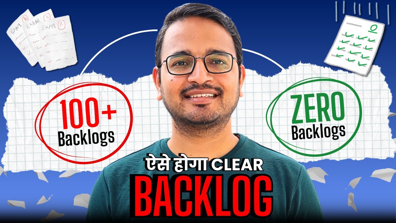 How To Clear Backlog | Best Easy Trick To Clear Backlog | Learn And ...