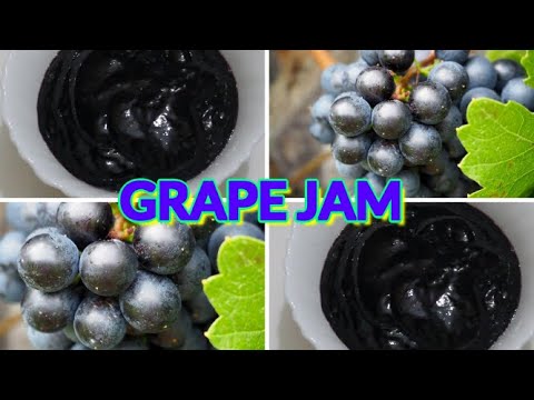 MUMMY'S COOKING - SIMPLE GRAPE JAM AT HOME / NO PRESERVATIVES - YouTube