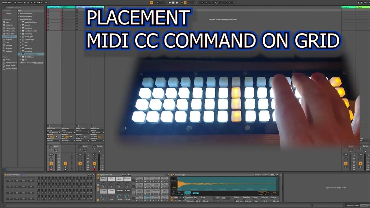 THE HUMANIZER = MAX4LIVE INSTRUMENT 16 STEP SEQUENCER #arduino #adafruit #ableton - YouTube