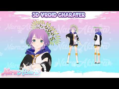 Elevate Your Streams with the Loli Girl Semi Cyberpunk Anime Girl 3D Vroid