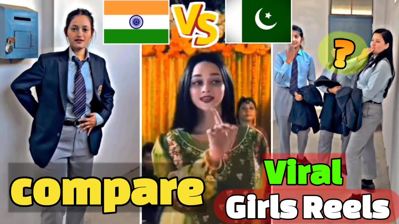 Patli Kamariya Viral Girl Vs Mera Dil Yah Pukare Aaja Pakistani Viral Girl Vs Indian Viral