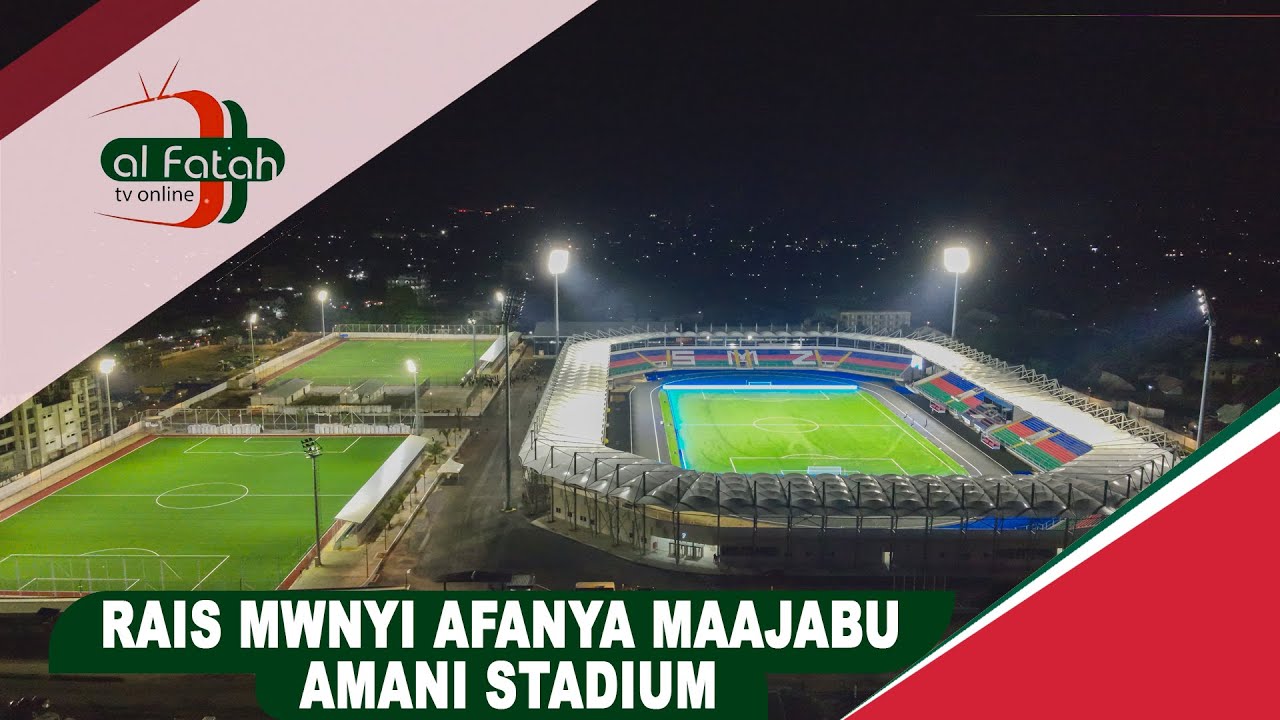 RAIS MWNYI AFANYA MAAJABU AMANI STADIUM - YouTube