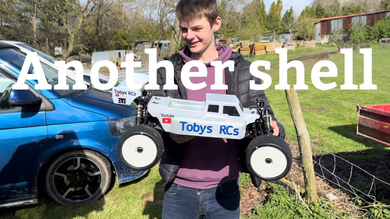 New rc shell painted for Toby’s rc - YouTube