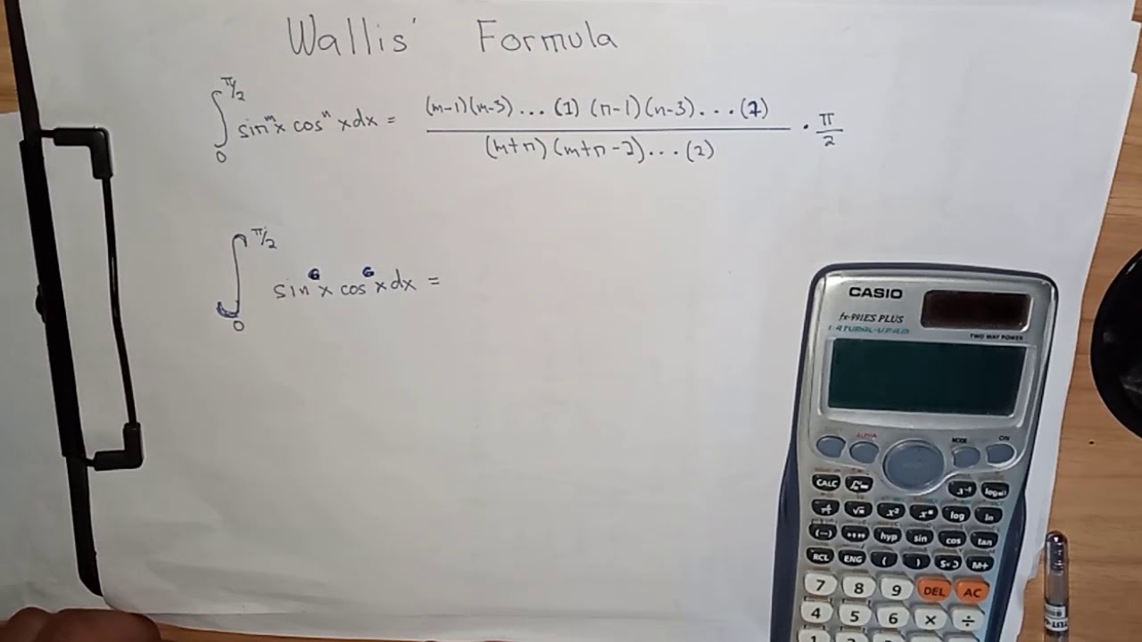 How to solve problems using Wallis formula (Kenneth G. Catoto 2BSABE-B ...