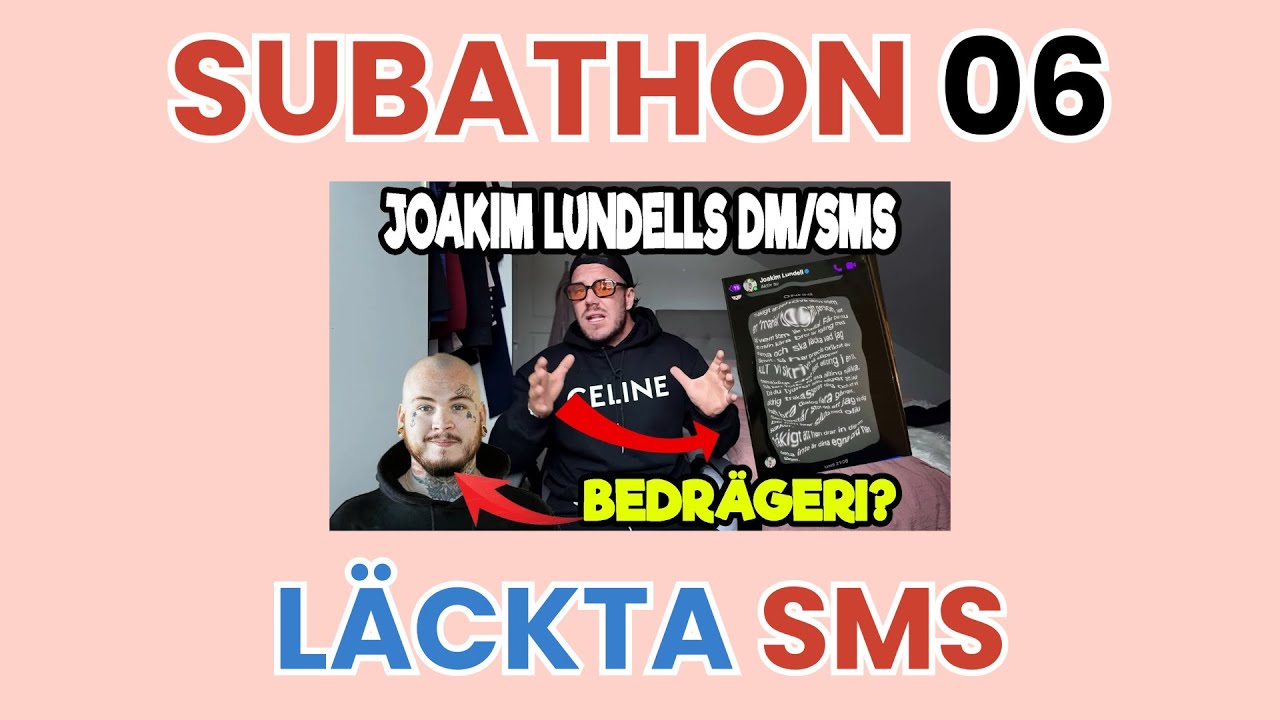 CHRIPPA OM SMS MELLAN JOCKE OCH LINNÉA - YouTube