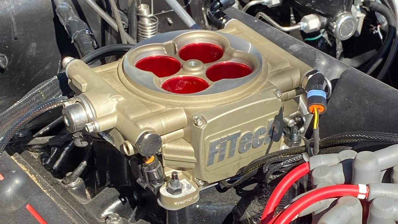 Fitech wiring install 1967 Mustang - YouTube