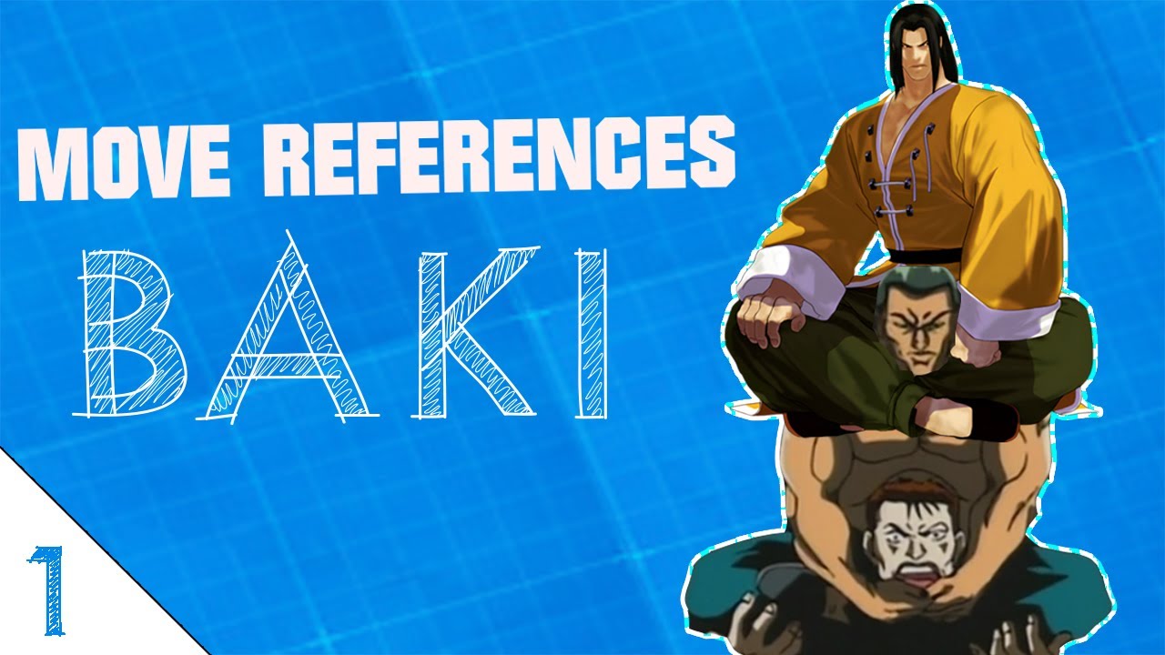 Baki techniques references in Games - Char Blueprint - YouTube