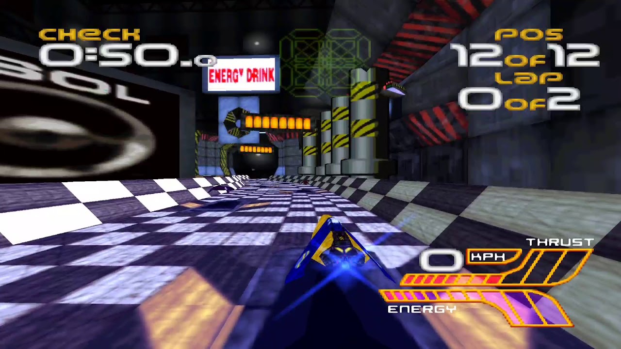 Wipeout 2097 (XL) 1080p Emulated - YouTube