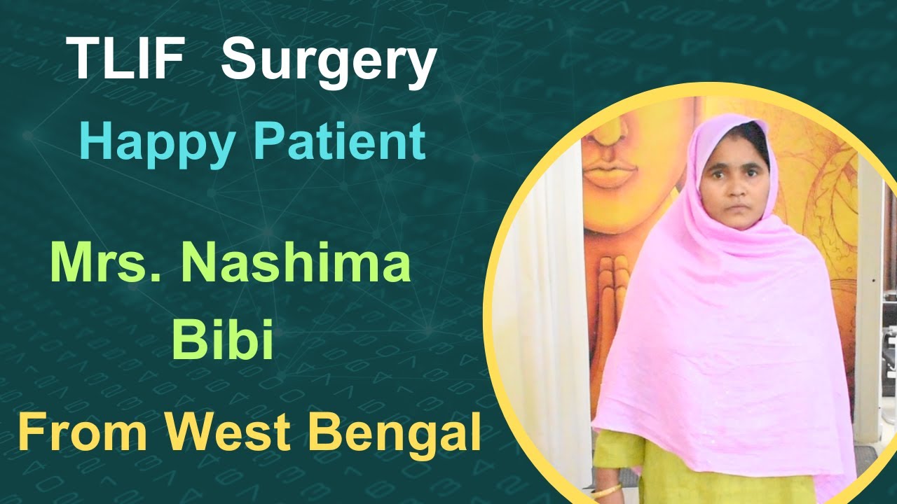 TLIF Surgery- Happy Patient.(Lumbar Fixation operation/Minimally ...