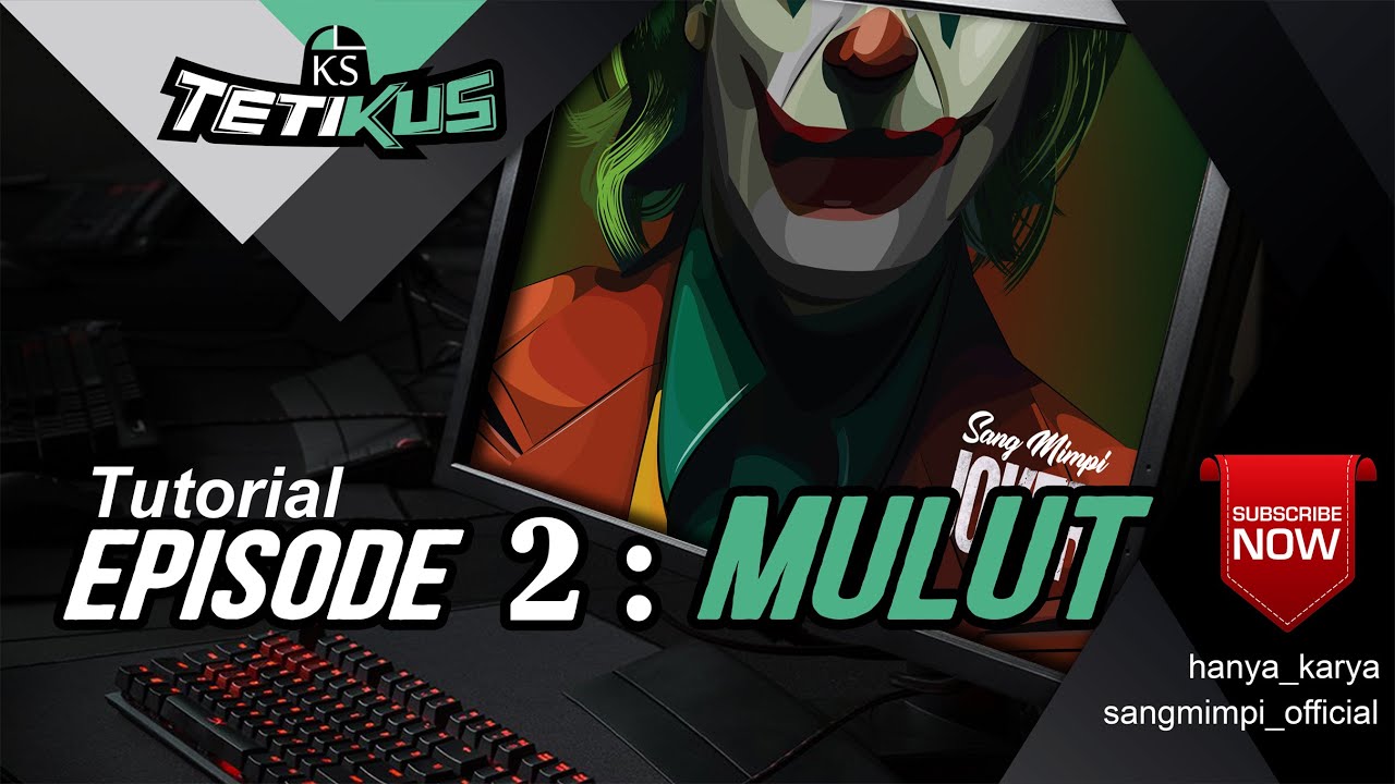 KS Tetikus : TUTORIAL POTRAIT ILLUSTRATOR MOUTH - YouTube